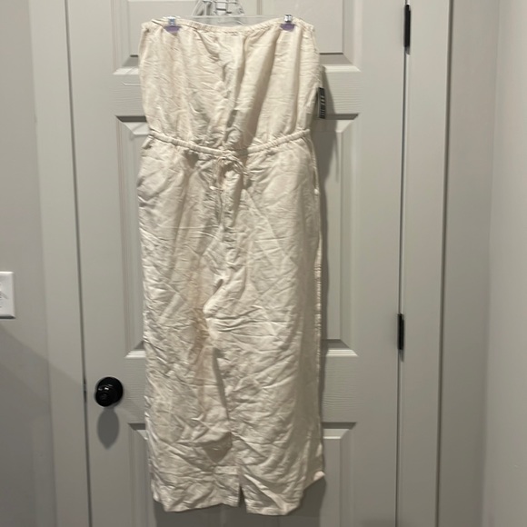 Express | Pants & Jumpsuits | Nwt Express Linen Blend Tub Jumpsuit Size ...